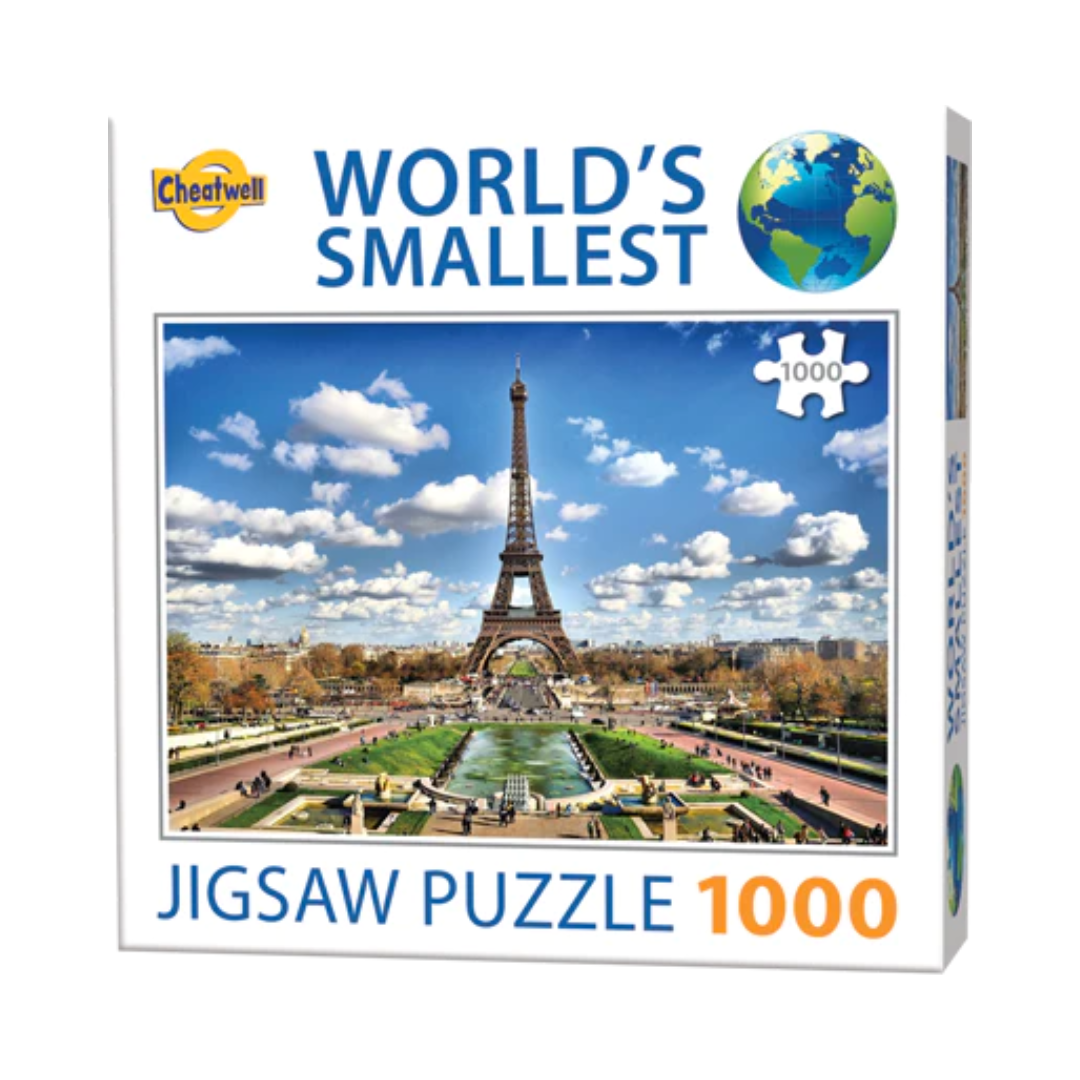 World's Smallest Eiffel Tower 1000 minibrikker puslespil ...
